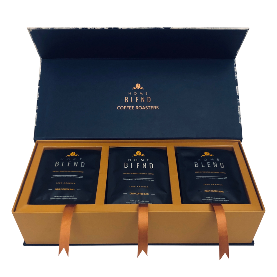 Drip Coffee Bags | Easy Pour-Over – Home Blend Coffee Roasters